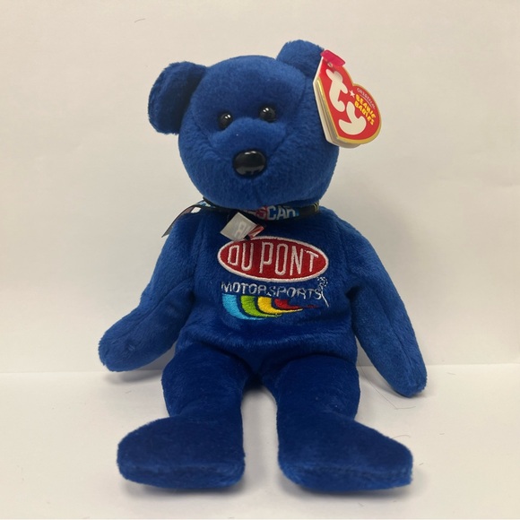 Ty | Other | Ty Beanie Babies Jeff Gordon 24 The Bear | Poshmark